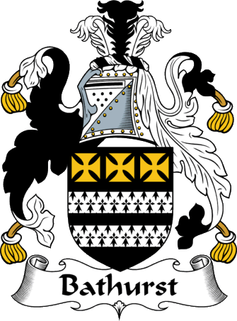 EnglishGathering - The Bathurst Coat of Arms (Family Crest) and Surname ...