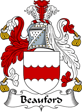 EnglishGathering - The Beauford Coat of Arms (Family Crest) and Surname ...
