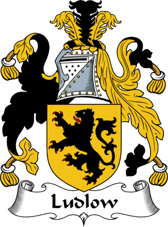 EnglishGathering - The Ludlow Coat of Arms (Family Crest) and Surname ...