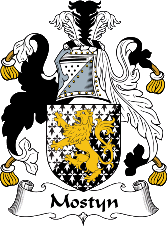 EnglishGathering - The Mostyn Coat of Arms (Family Crest) and Surname ...