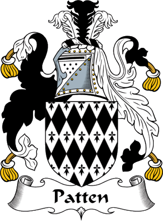 EnglishGathering - The Patten Coat of Arms (Family Crest) and Surname ...