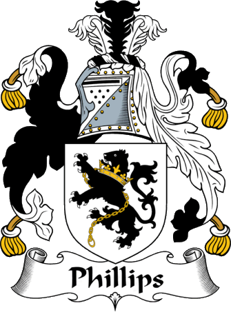 EnglishGathering - The Phillips Coat of Arms (Family Crest) and Surname ...