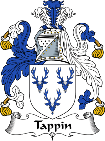 EnglishGathering - The Tappin Coat of Arms (Family Crest) and Surname ...
