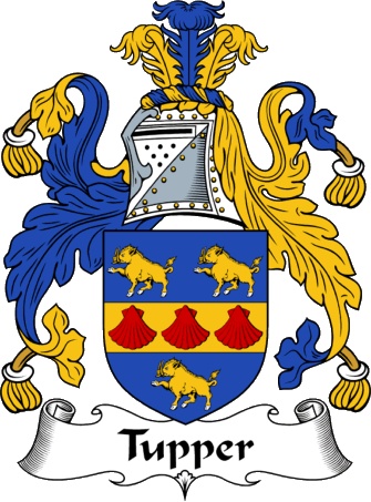 EnglishGathering - The Tupper Coat of Arms (Family Crest) and Surname ...
