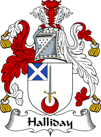 EnglishGathering - The Halliday Coat of Arms (Family Crest) and Surname ...